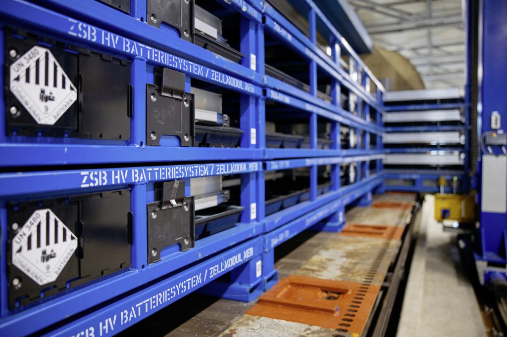 How will Actemium support Volkswagen on the transport and storage of HV ...